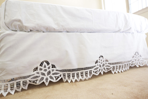 OF Battenburg Dust Ruffles : battenburg lace store, the home fashion center